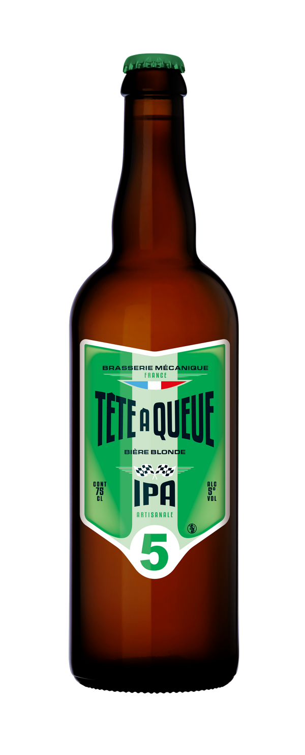 BRASSERIE MÉCANIQUE - Tête a queue (IPA) 6x75cl – beautifulbrands shop